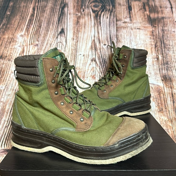 Orvis | Shoes | Orvis Felt Bottom Fly Fishing Boots Mens Sz 3 | Poshmark